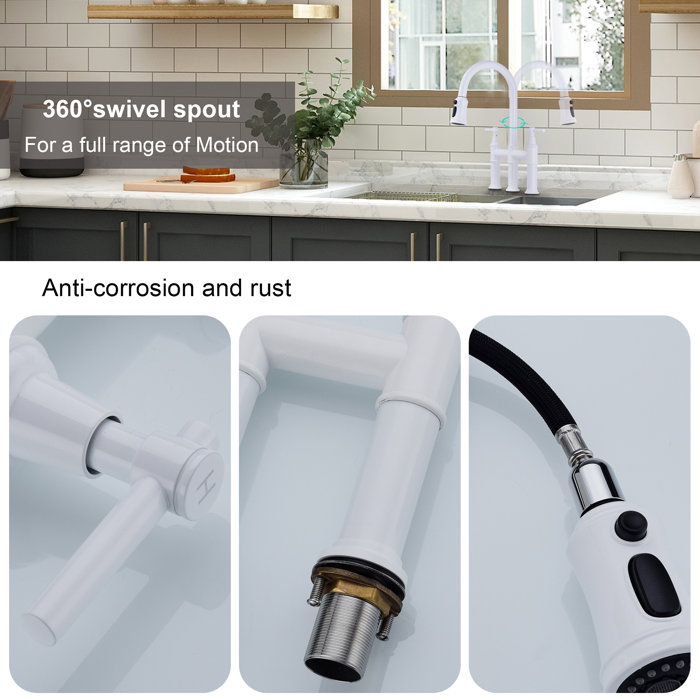 Interbath Pull Down Kitchen Faucet | Wayfair